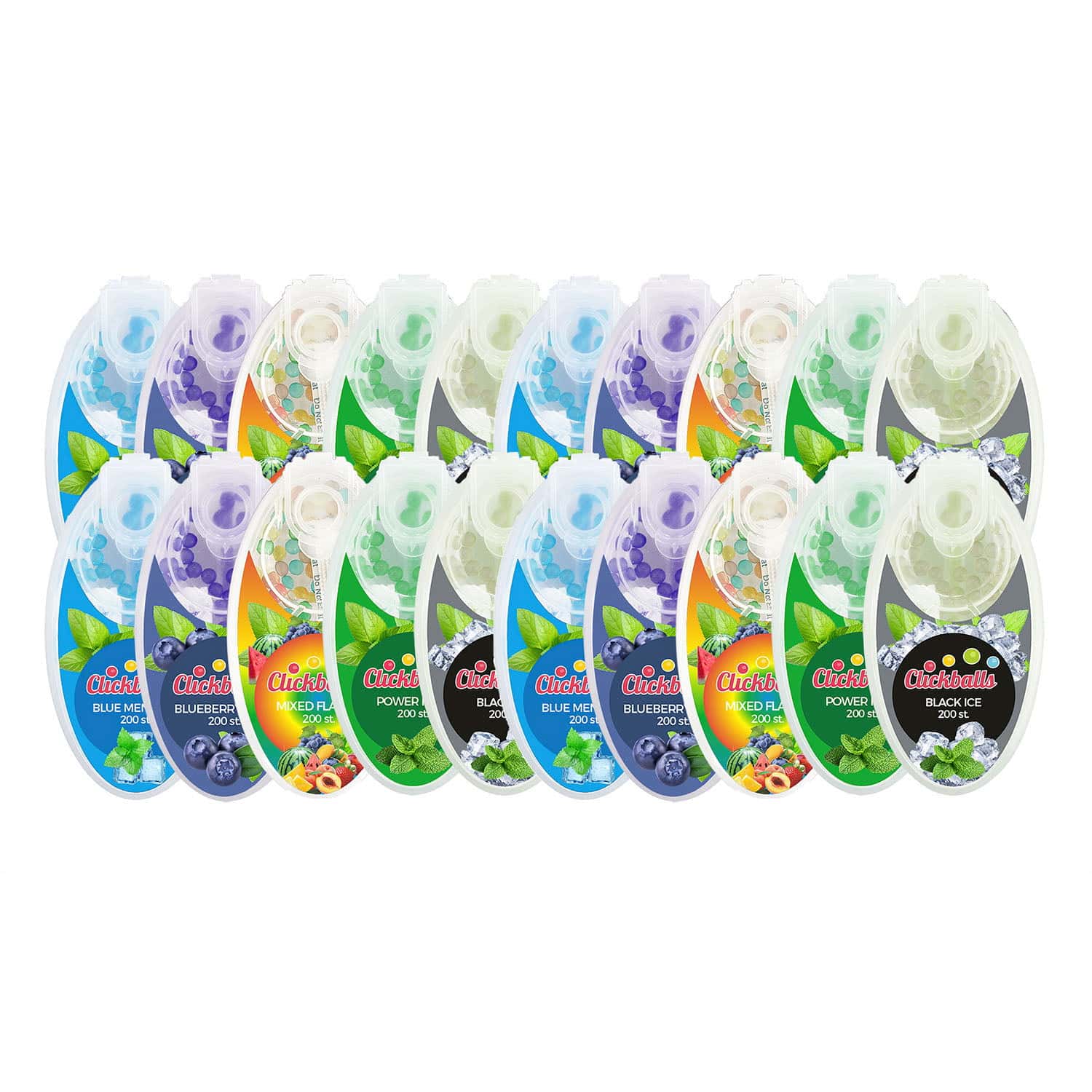 Bundel van 20 x Clickballs (200 stuks) - Clickballs.nl