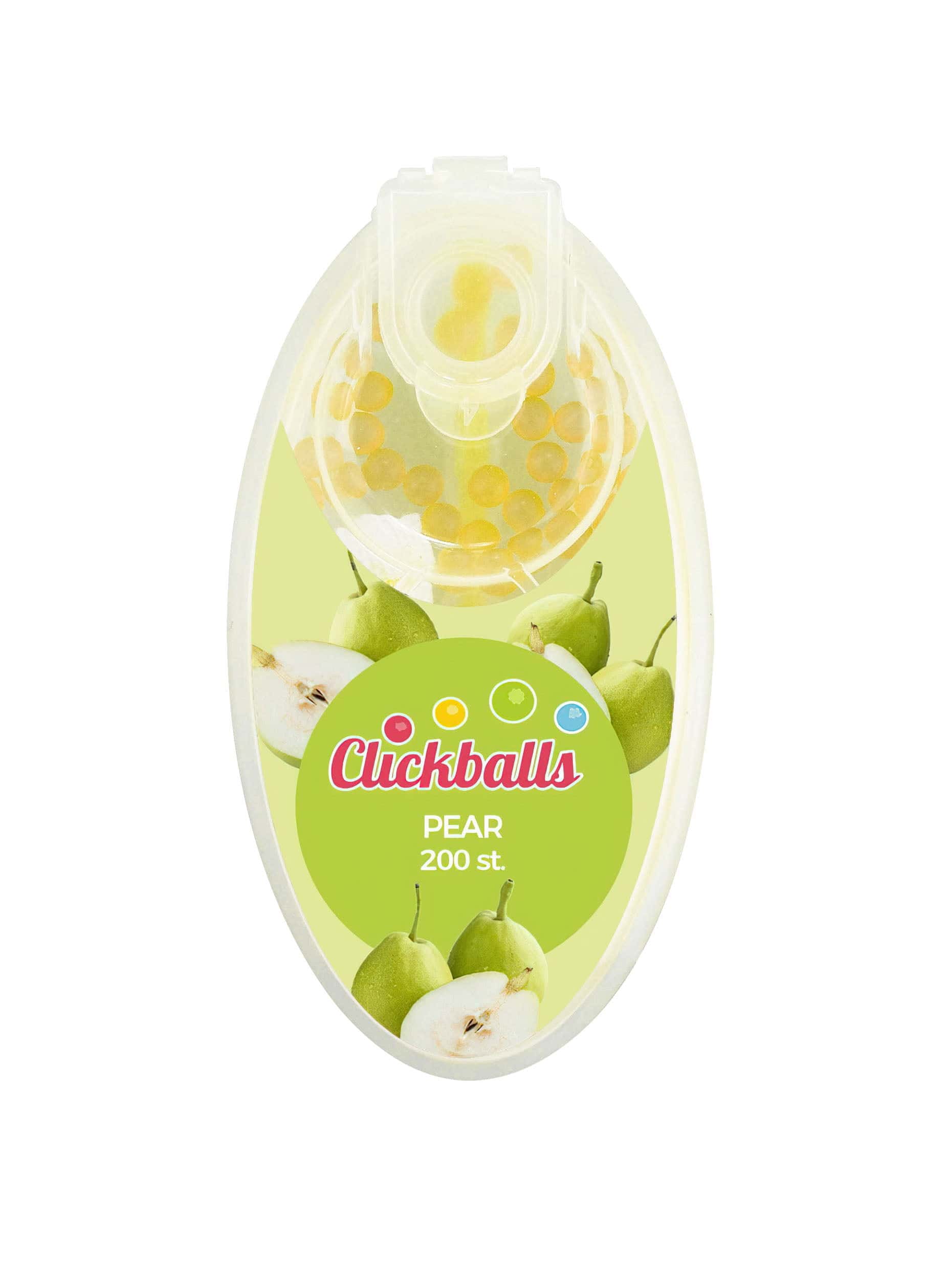 Pear Click balletjes (200 stuks) - Clickballs.nl