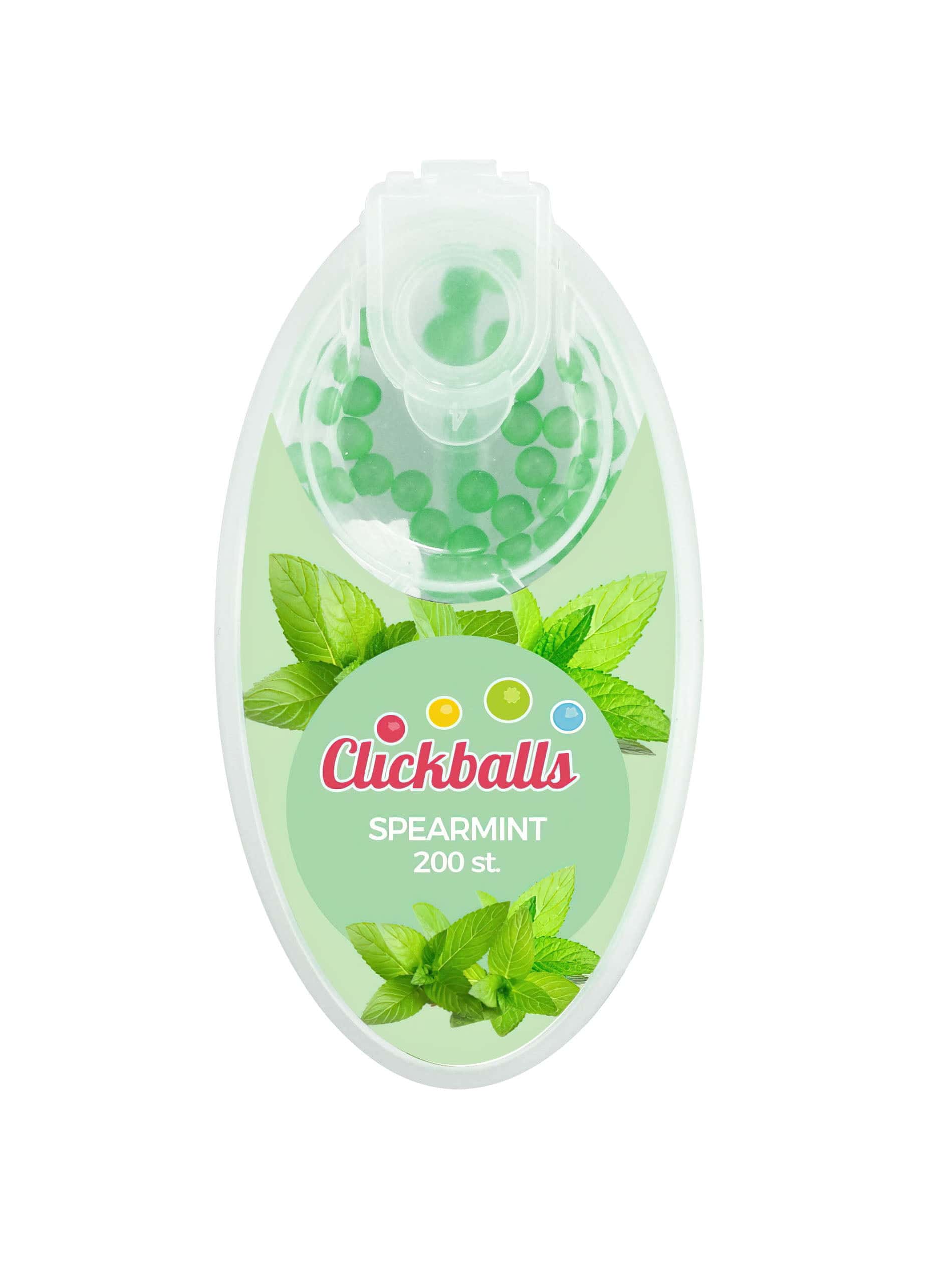 Spearmint Click balletjes (200 stuks) - Clickballs.nl